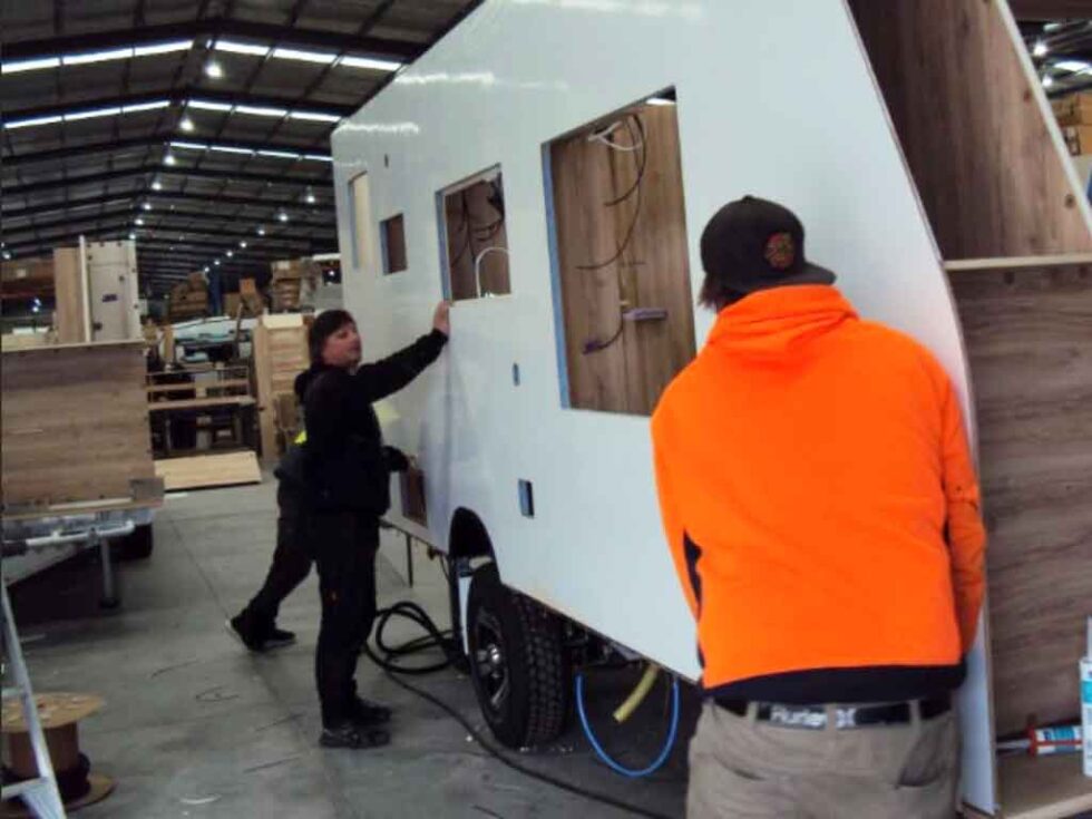 Composite Caravan Construction - Caravan Construction